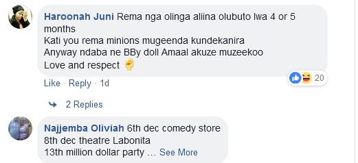 OLINA OLUBUTO! Rema ayogedde ebintu 3 byasinga okwagala, bba Eddy Kenzo ... OLINA OLUBUTO! Rema ayogedde ebintu 3 byasinga okwagala, bba Eddy Kenzo ...
